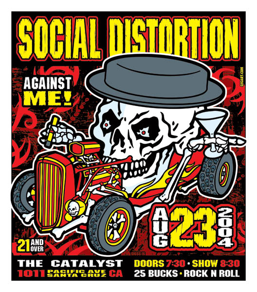 SOCIAL DISTORTION 2004 - GIGART