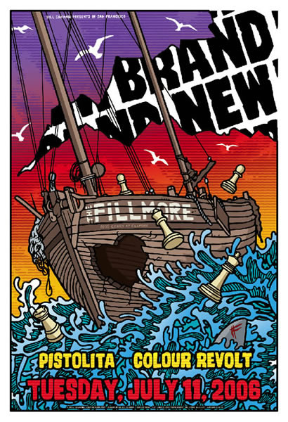 What has been your favorite tour poster design? : r/brandnew